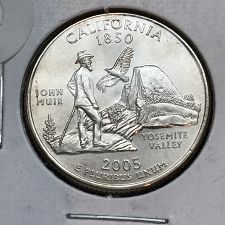 2005 P California State Quarter Coin Value Prices, Photos & Info