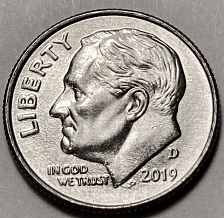 2019 D Roosevelt Dime Coin Value Prices, Photos & Info