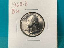 1968 D Washington Quarter Coin Value Prices, Photos & Info