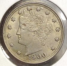 1901 Liberty Head "V" Nickel Coin Value Prices, Photos & Info