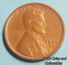 1925 Lincoln Wheat Penny Coin Value Prices, Photos & Info