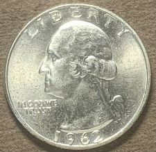 1962 D Washington Silver Quarter Coin Value Prices, Photos & Info