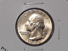 1984 P Washington Quarter Coin Value Prices, Photos & Info