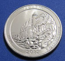 2012 P Acadia Quarter Coin Value Prices, Photos & Info