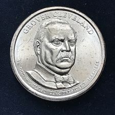 2012 D Presidential Dollar Grover Cleveland Golden Dollar Coin Value ...