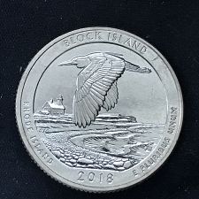 2018 S Block Island Quarter Uncirculated Coin Value Prices, Photos & Info