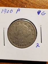 1900 Liberty Head "V" Nickel Coin Value Prices, Photos & Info