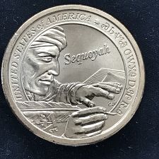 2017 D Native American Dollar Sequoyah Native American Dollars Coin ...