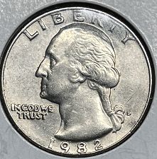 1982 D Washington Quarter Coin Value Prices, Photos & Info