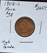 1908 S Indian Head Penny Coin Value Prices, Photos & Info