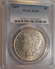 1899 Morgan Silver Dollar Coin Value Prices, Photos & Info