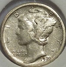 1920 S Mercury Silver Dime Coin Value Prices, Photos & Info