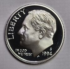 1994 S Roosevelt Dime Silver Proof Coin Value Prices, Photos & Info