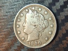 1900 Liberty Head "V" Nickel Coin Value Prices, Photos & Info