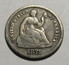 Seated Liberty Half Dimes - Price Charts & Coin Values
