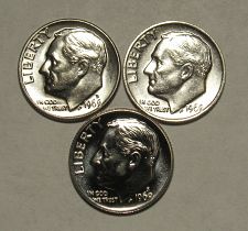 1969 Roosevelt Dime Coin Value Prices, Photos & Info