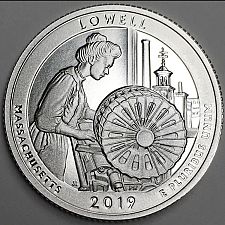 2019 S Lowell Quarter Silver Proof Coin Value Prices, Photos & Info