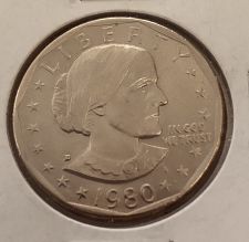 1980 D Susan B Anthony Dollar Coin Value Prices, Photos & Info
