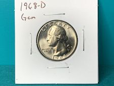 1968 D Washington Quarter Coin Value Prices, Photos & Info
