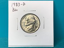 1983 D Jefferson Nickel Coin Value Prices, Photos & Info
