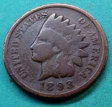 1893 Indian Head Penny Coin Value Prices, Photos & Info