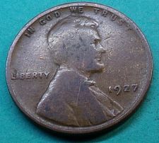 1927 Lincoln Wheat Penny Coin Value Prices, Photos & Info