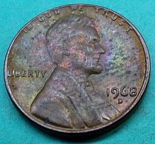 1968 D Lincoln Memorial Penny Coin Value Prices, Photos & Info