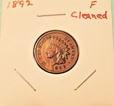 1892 Indian Head Penny Coin Value Prices, Photos & Info
