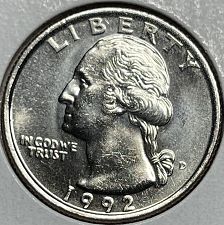 1992 D Washington Quarter Coin Value Prices, Photos & Info