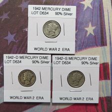 1942 S Mercury Silver Dime Coin Value Prices, Photos & Info