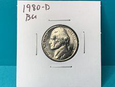 1980 D Jefferson Nickel Coin Value Prices, Photos & Info