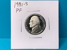 1991 S Jefferson Nickel Coin Value Prices, Photos & Info