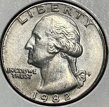 1982 P Washington Quarter Coin Value Prices, Photos & Info