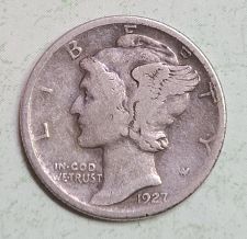 1927 D Mercury Silver Dime Coin Value Prices, Photos & Info