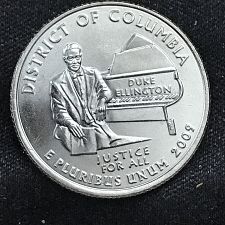 2009 D District of Columbia State Quarter Coin Value Prices, Photos & Info
