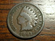 1893 Indian Head Penny Coin Value Prices, Photos & Info