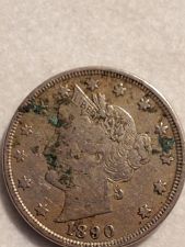 1890 Liberty Head "V" Nickel Coin Value Prices, Photos & Info