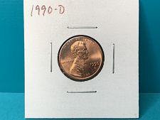 1990 D Lincoln Memorial Penny Coin Value Prices, Photos & Info