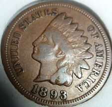 1893 Indian Head Penny Coin Value Prices, Photos & Info