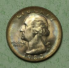1983 P Washington Quarter Coin Value Prices, Photos & Info