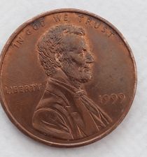 1999 Lincoln Memorial Penny Wide AM Coin Value Prices, Photos & Info