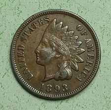 1893 Indian Head Penny Coin Value Prices, Photos & Info