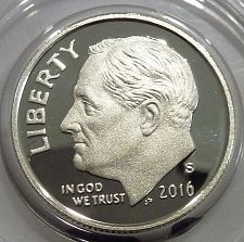 2016 S Roosevelt Dime Silver Proof Coin Value Prices, Photos & Info