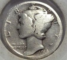 1918 S Mercury Silver Dime Coin Value Prices, Photos & Info