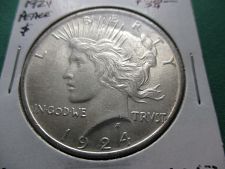 1924 Peace Silver Dollar Coin Value Prices, Photos & Info