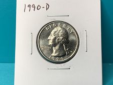 1990 D Washington Quarter Coin Value Prices, Photos & Info