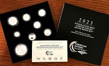 2023 S Proof Set Limited Edition Silver Proof Set Mirror-Like Cameo ...