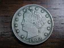 1902 Liberty Head "V" Nickel Coin Value Prices, Photos & Info
