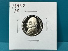 1991 S Jefferson Nickel Coin Value Prices, Photos & Info