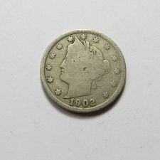 1902 Liberty Head "V" Nickel Coin Value Prices, Photos & Info